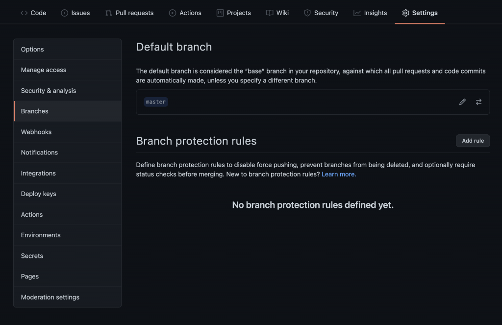 Github에서 main(master) 브랜치에 merge 하는 실수를 방지하기 | 찰스의 안드로이드